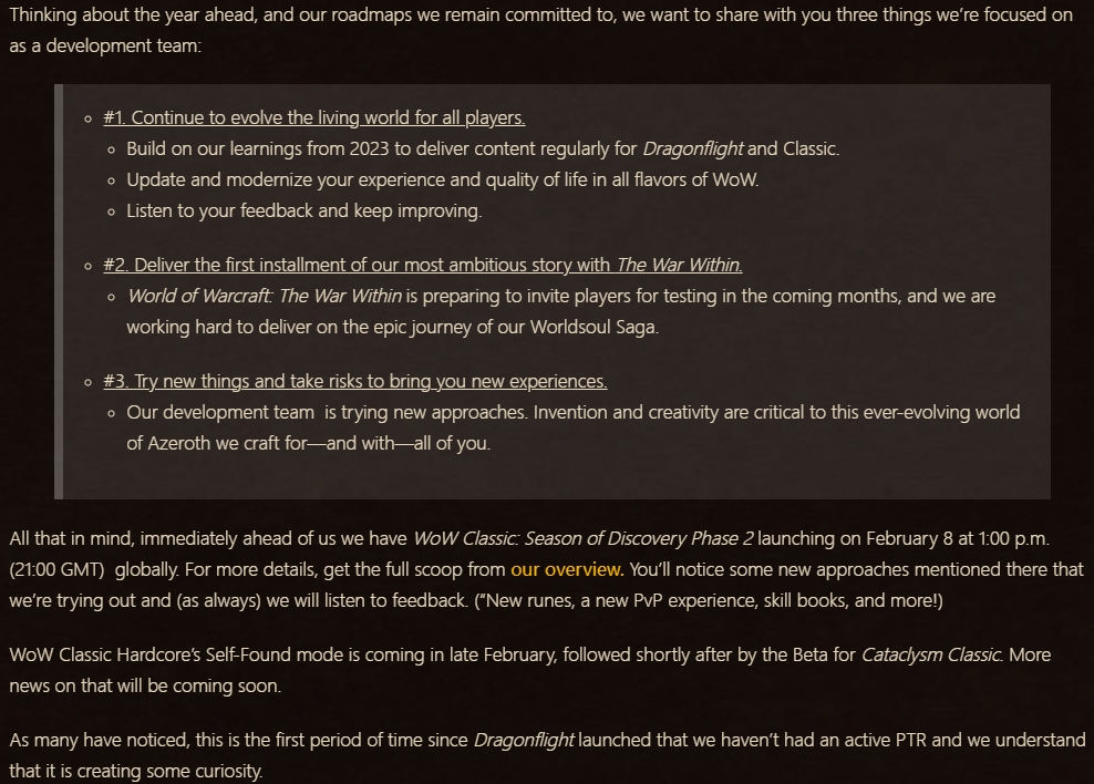 Roadmap Update: Phase 3 & 4 time revealed! - MMOJUGG